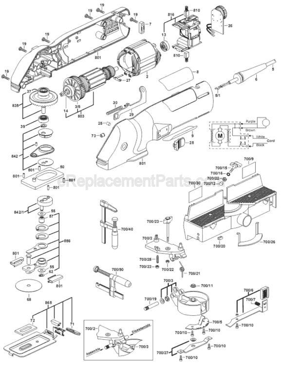POWER HANDSAW BLADE - 8TPI, 5- FS180DTU - OEM Bosch - eReplacementParts.com