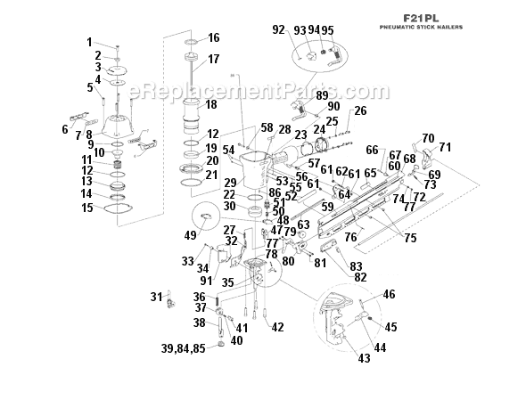 BUMPER, DRIVE 107231 - OEM Bostitch - eReplacementParts.com