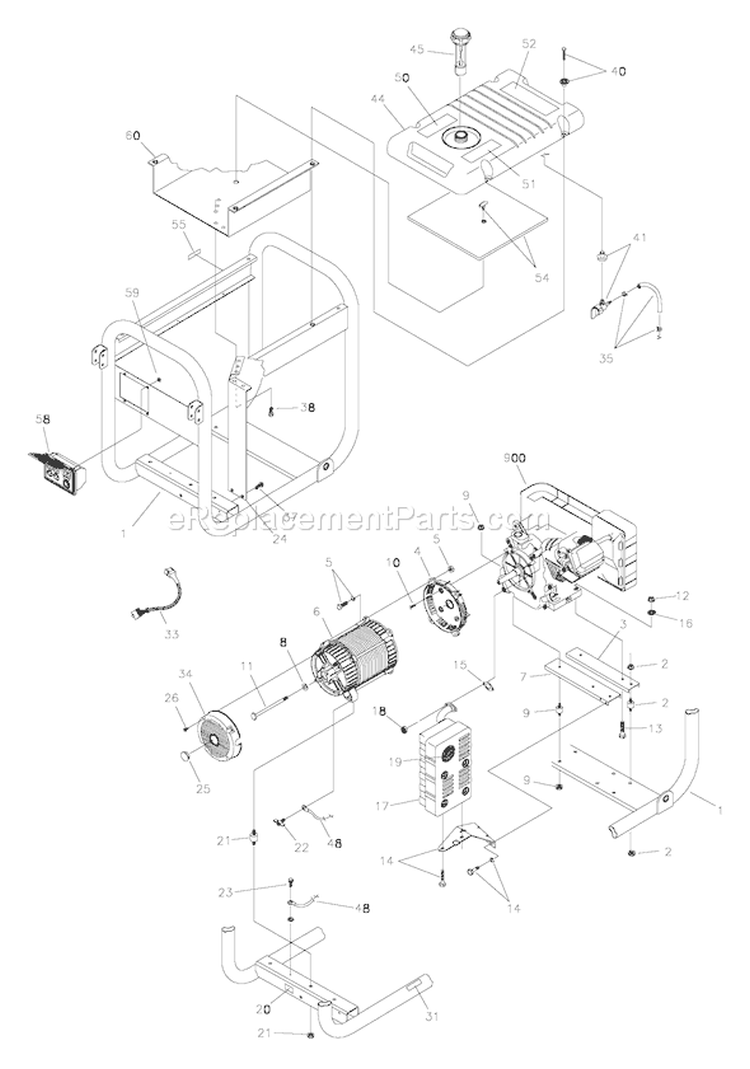 Adapter, Engine 190220GS - OEM Briggs and Stratton - eReplacementParts.com