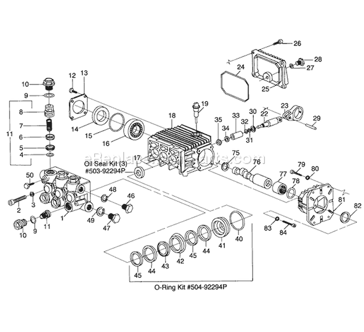 O-RING 11492293PGS - OEM Briggs and Stratton - eReplacementParts.com