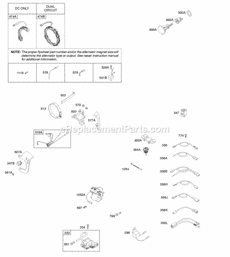 Module-Oil Sensor 793696 - OEM Briggs and Stratton - eReplacementParts.com