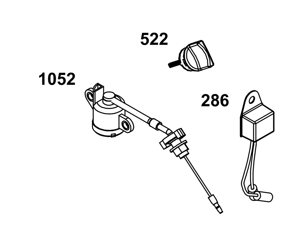 OEM Briggs and Stratton 595419 Oil Sensor Module - eReplacementParts.com