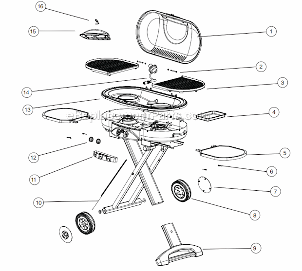 Hubcap 9949-2071 - OEM Coleman - eReplacementParts.com