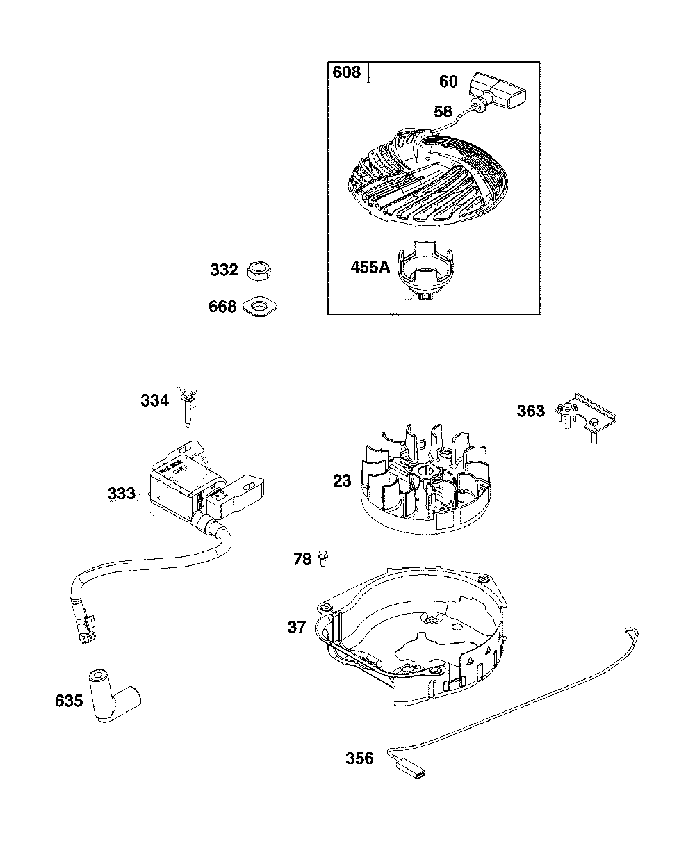 STARTER, REWIND 84010941 - OEM Briggs and Stratton - eReplacementParts.com