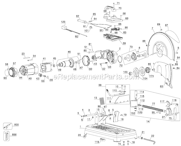 Ball Bearing 605040-27 - OEM DeWALT - eReplacementParts.com