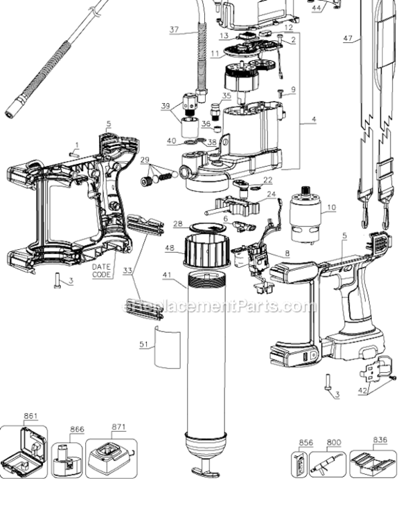 Grease Tube N365763 - OEM DeWALT - eReplacementParts.com