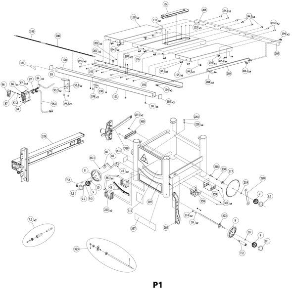 Caster DPEC003045 - OEM Delta - eReplacementParts.com