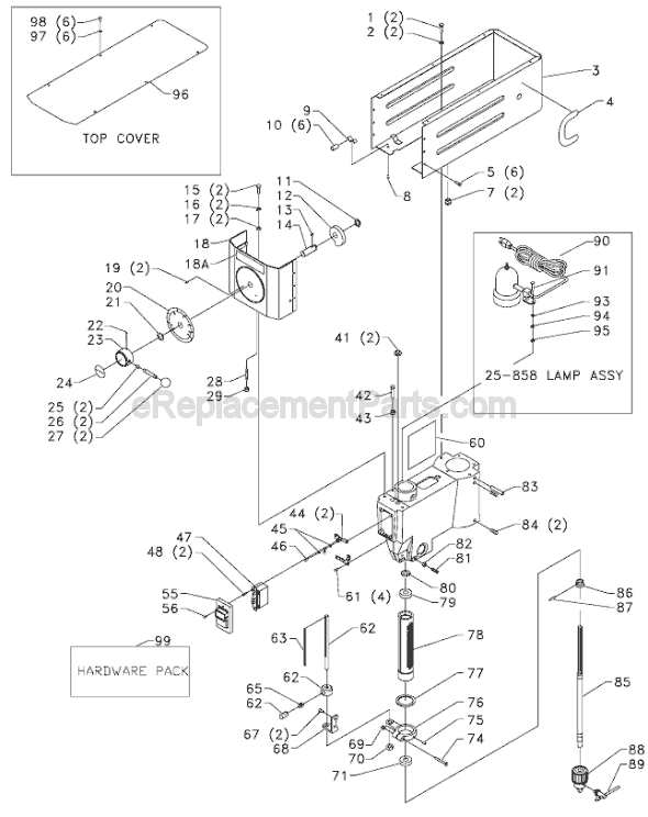 Spindle Collar 1346050 - OEM Delta - eReplacementParts.com