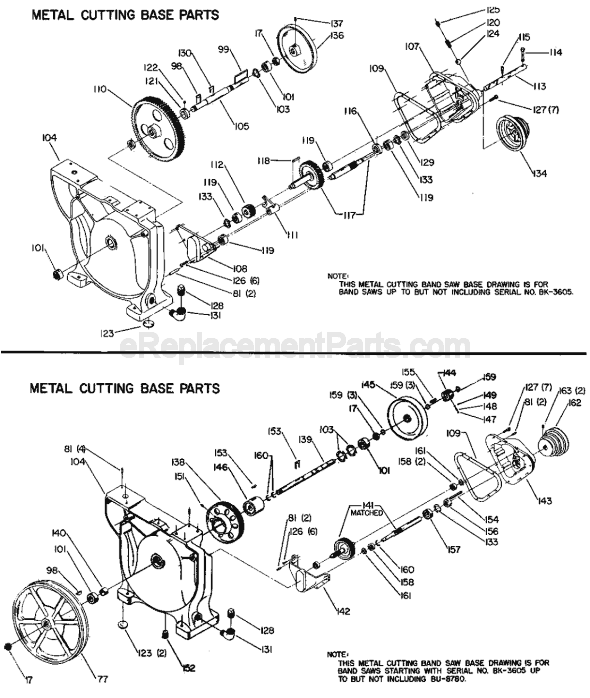 3/4IN BO-4STP Pulley 41-724 - OEM Delta - eReplacementParts.com