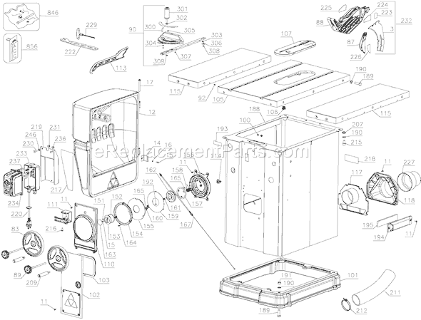 Table Insert A00944S - OEM Delta - eReplacementParts.com