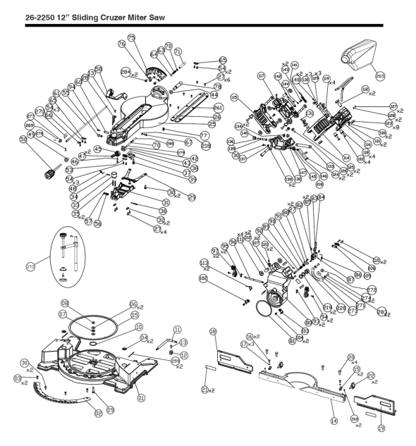 Blade Guard Assembly DPEC005096 - OEM Delta - eReplacementParts.com
