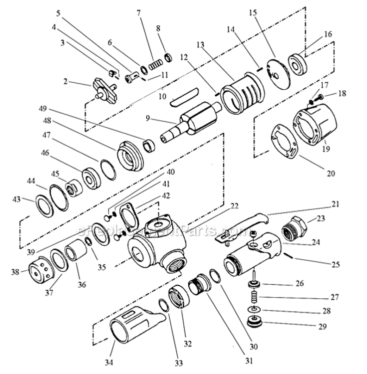 OEM Dynabrade 52164 Exhaust Cover - eReplacementParts.com