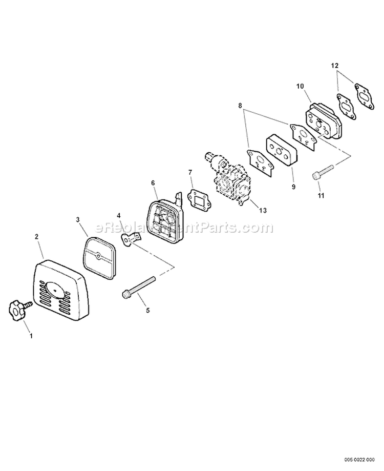 Air Filter 13031051830 - OEM Echo - eReplacementParts.com