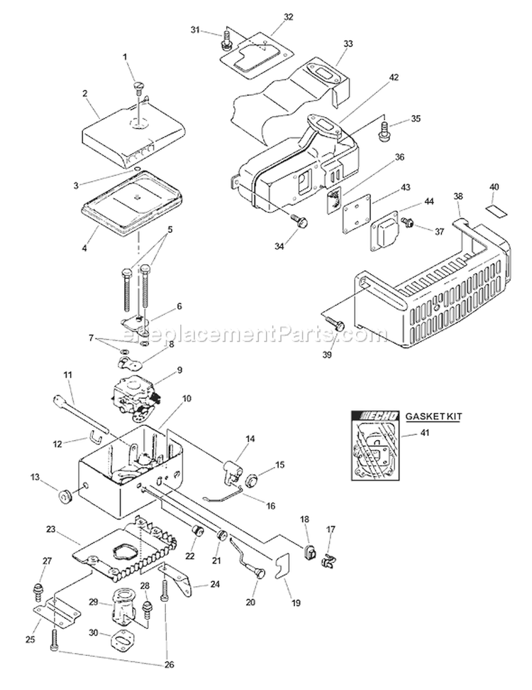 Shaft-Throttle 17812403360 - OEM Echo - eReplacementParts.com