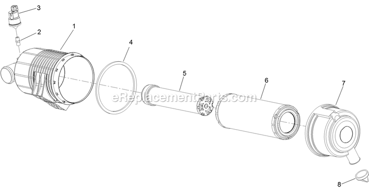 OEM Exmark 126-7457 Decal-x-logo - eReplacementParts.com
