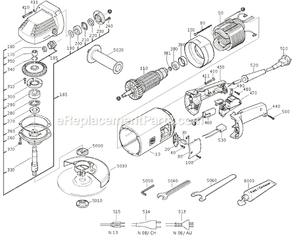 Flange 63801182010 - OEM Fein - eReplacementParts.com