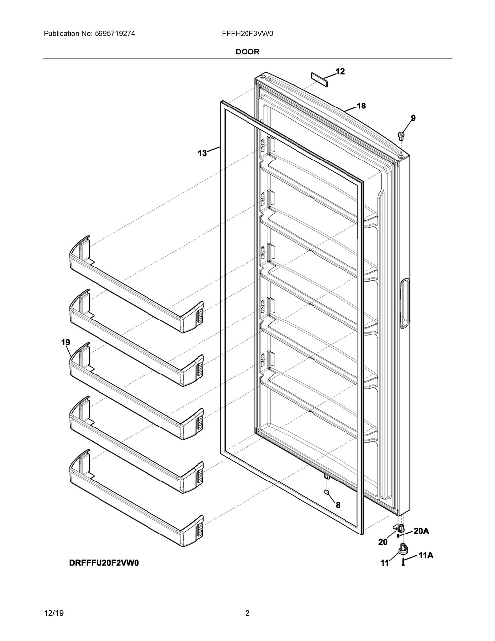 GASKET 5304524887 - OEM Frigidaire - eReplacementParts.com