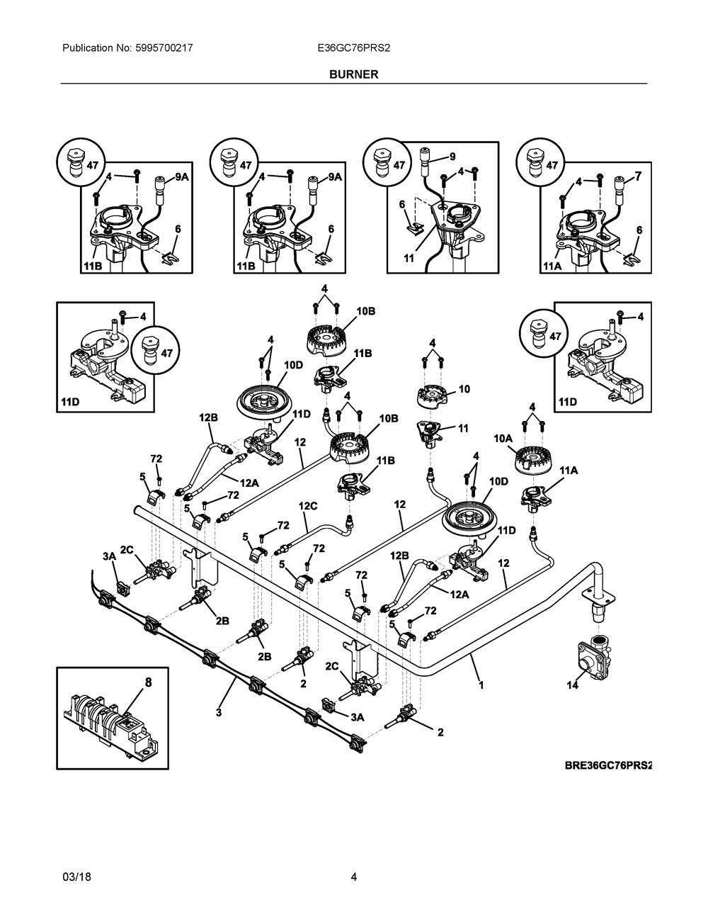 IGNITOR 5304516453 - OEM Frigidaire - eReplacementParts.com