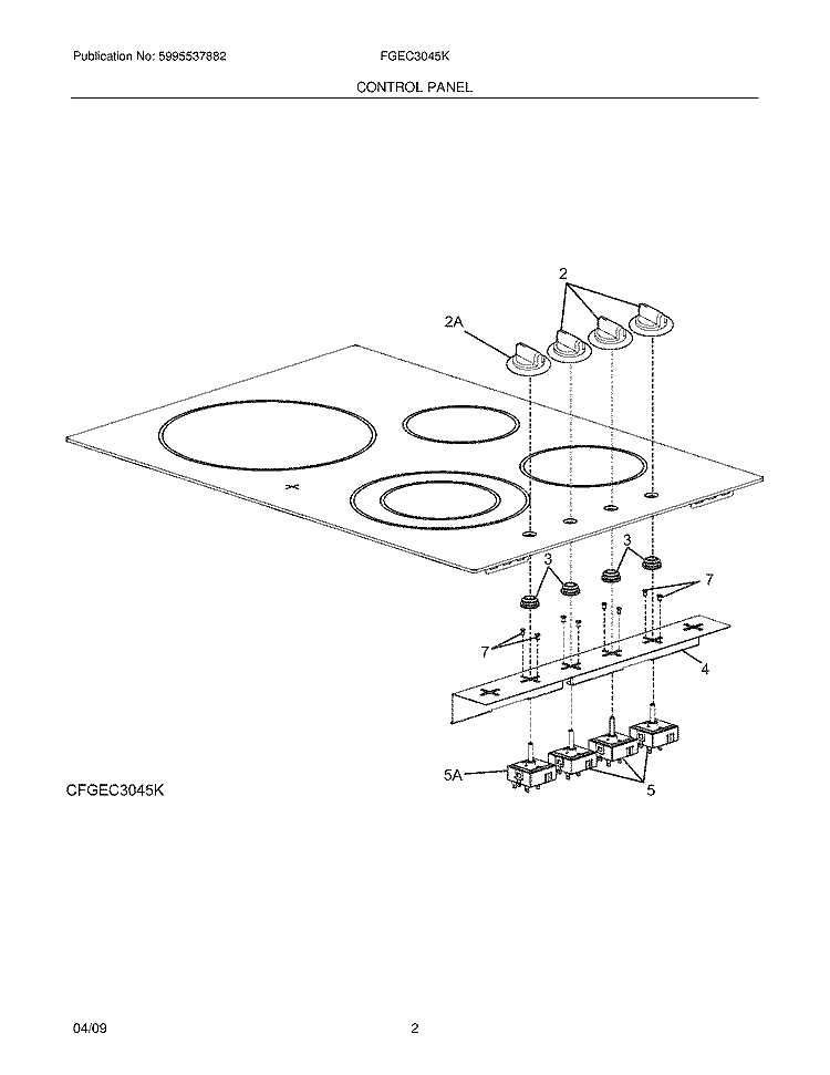 SWITCH 5304527965 - OEM Frigidaire - eReplacementParts.com