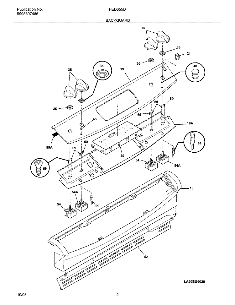 TRIM 318224311 - OEM Kenmore - eReplacementParts.com