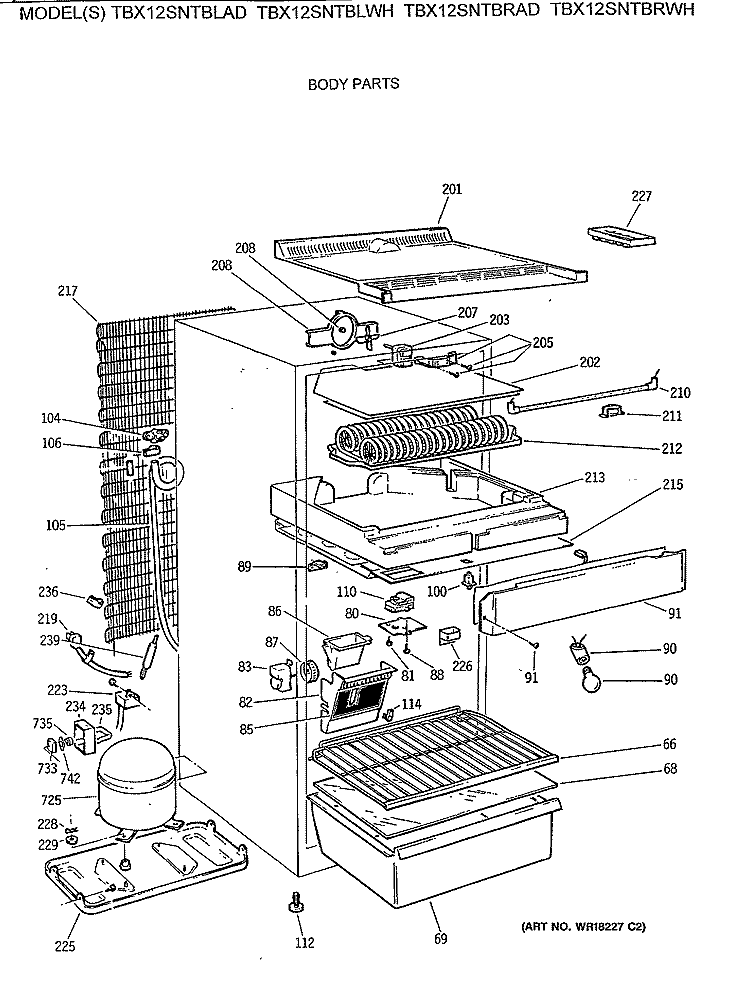 Freezer Bottom WR17X3862 - OEM Kenmore - eReplacementParts.com