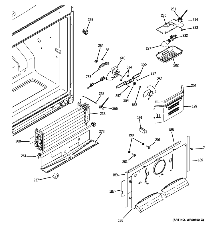 FOAM COVER EVAP WR14X10272 - OEM General Electric - eReplacementParts.com