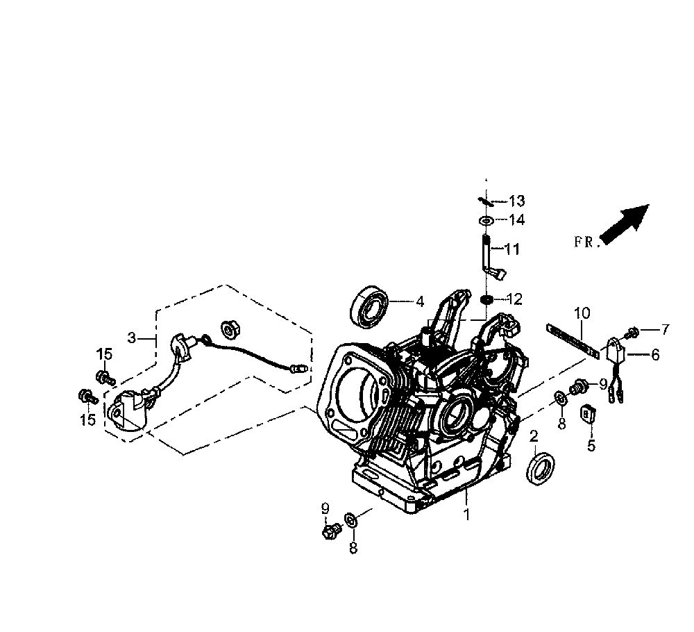 Sensor; engine oil 0J58620179 - OEM Generac - eReplacementParts.com