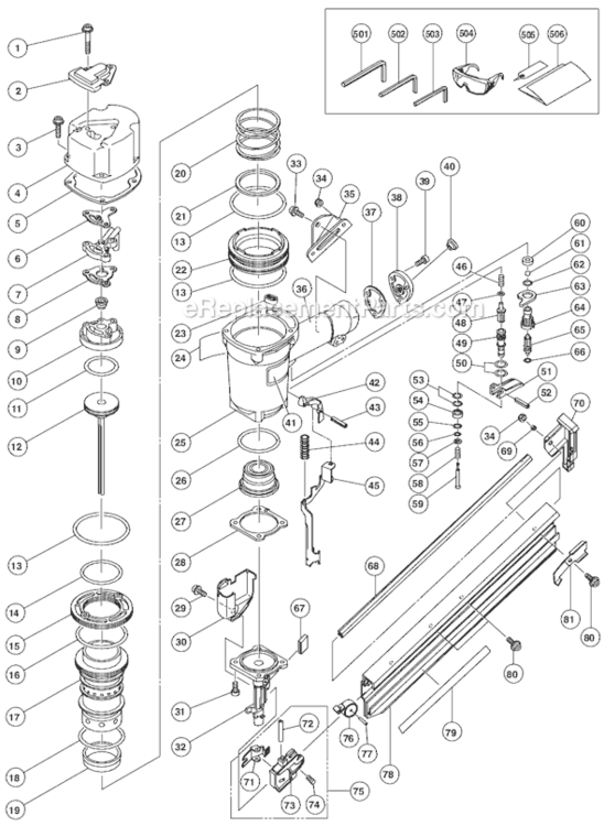 Exhaust Piece 877328 - OEM Hitachi - eReplacementParts.com