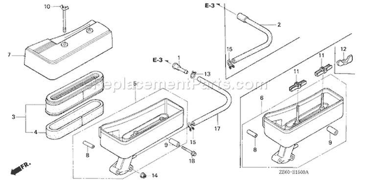 Bolt- Element Setting 17291-GF8-000 - OEM Honda - eReplacementParts.com