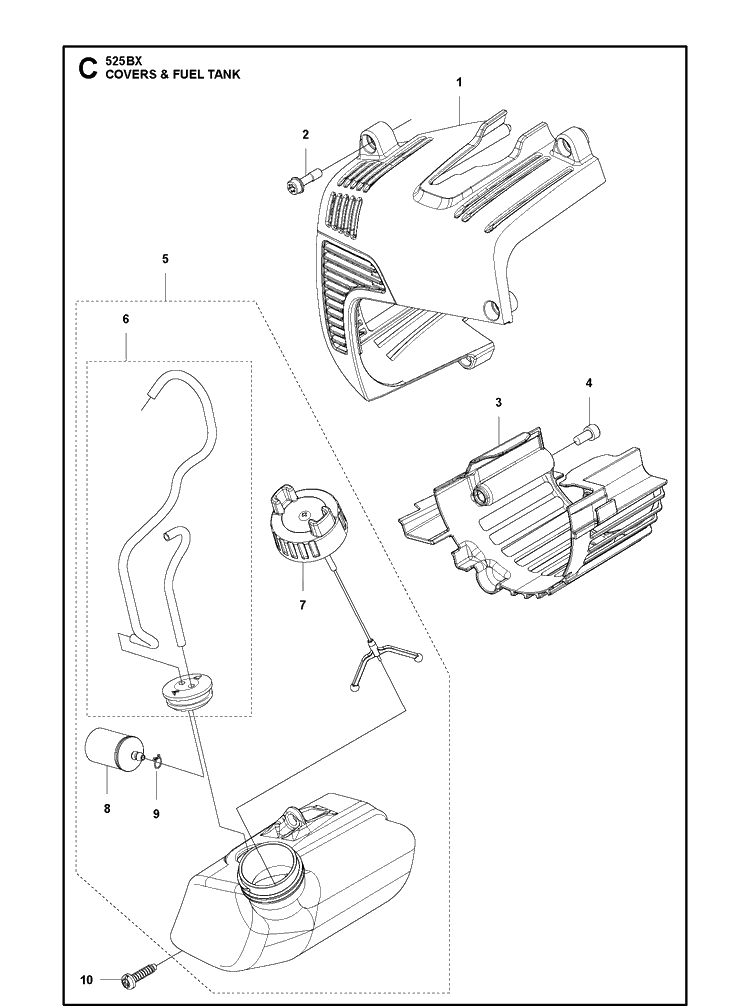 Tank Cap 579645715 - OEM Husqvarna - eReplacementParts.com