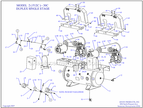 Switch-psi 140-1072 - OEM Jenny - eReplacementParts.com