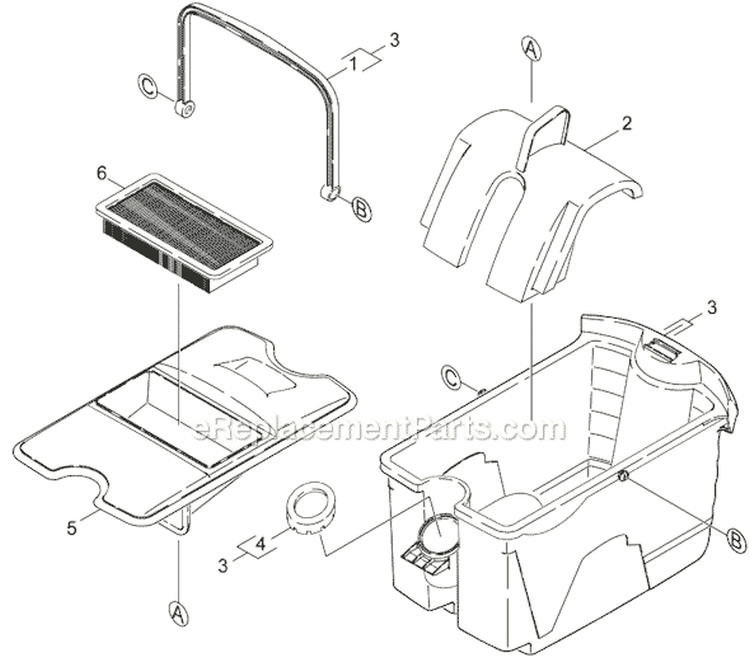 OEM Karcher 6.414-631.0 Filter Motor Protecting - eReplacementParts.com