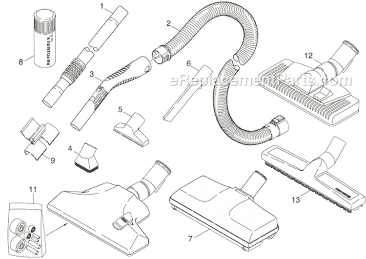Hand Tube 6.902-116.0 - OEM Karcher - eReplacementParts.com
