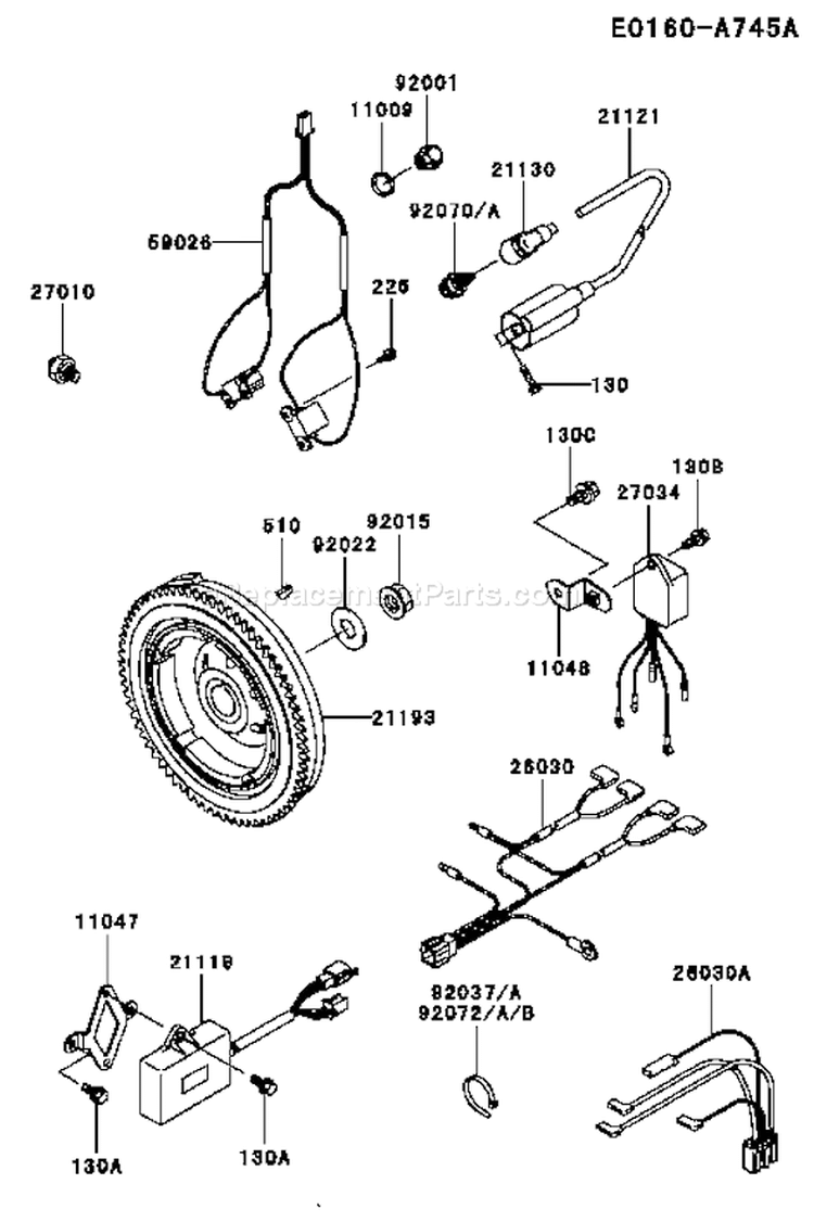 Switch 27010-0817 - OEM Kawasaki - eReplacementParts.com