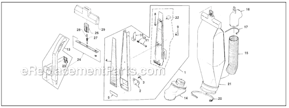 Cord Hook Swivel G4 K-173893 - OEM Kirby - eReplacementParts.com