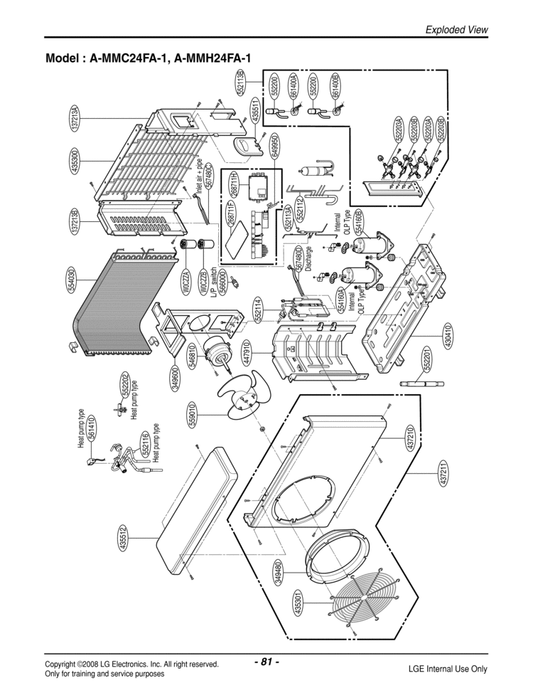 VALVE,EXPANSION BODY 5220A90010G - OEM LG - eReplacementParts.com