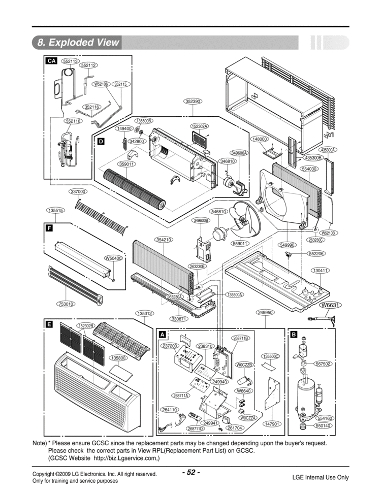 OEM LG 6871A00086A PCB Assembly,Sub - eReplacementParts.com