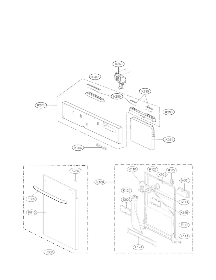 PARTS ASSEMBLY AGM74051508 - OEM LG - eReplacementParts.com
