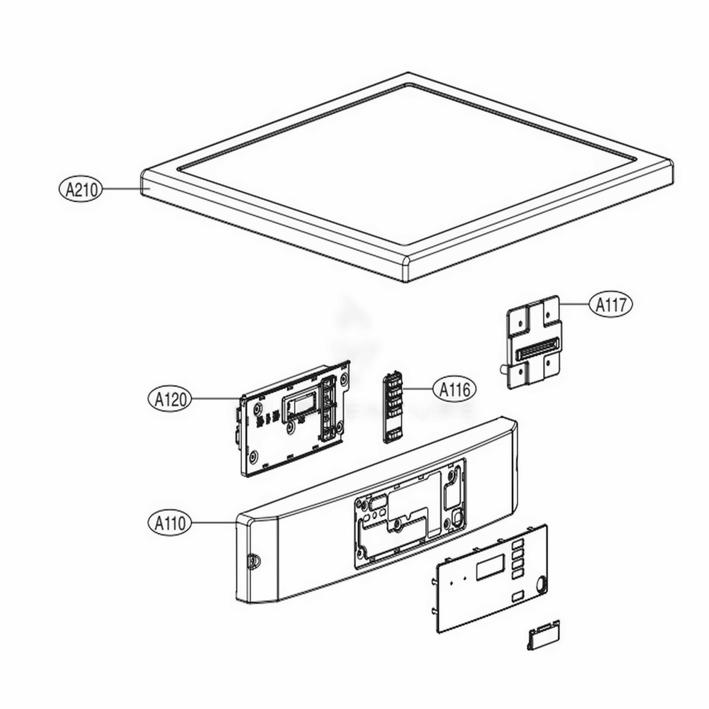 PCB ASSEMBLY,DISPLAY EBR64579201 - OEM LG - eReplacementParts.com