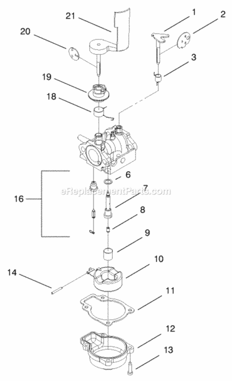 Spring-choke 95-5583 - OEM Lawn Boy - eReplacementParts.com