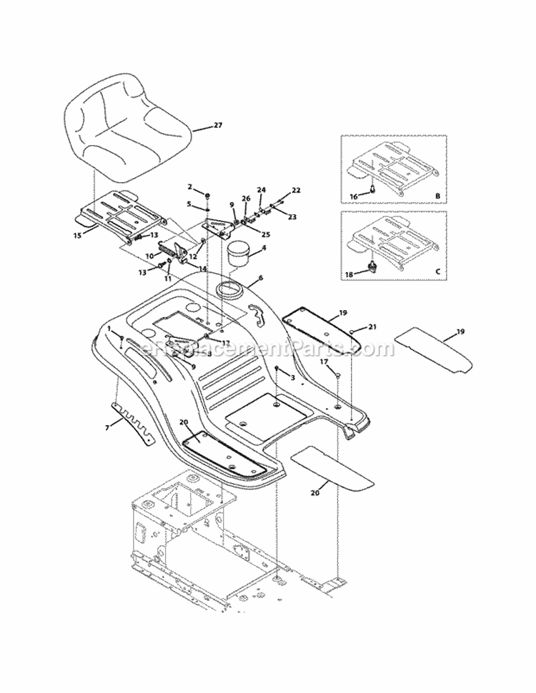 Lift Link Assembly AF-69740 - OEM MTD - eReplacementParts.com
