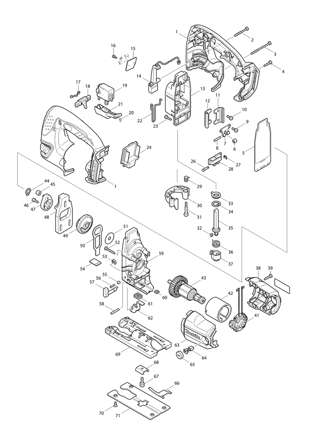 Rip Fence Guide 193516-3 - OEM Makita - eReplacementParts.com