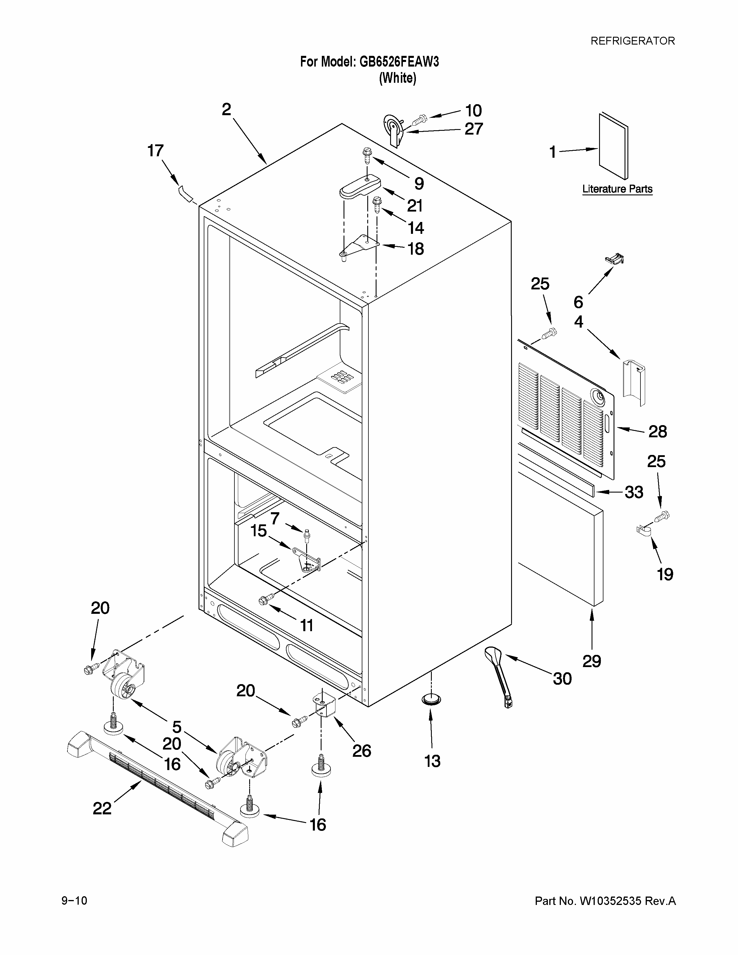 VENT W11649995 - OEM Whirlpool - eReplacementParts.com