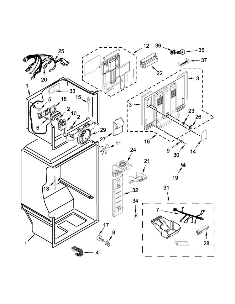 CONTRL-BOX W11353815 - OEM Maytag - eReplacementParts.com