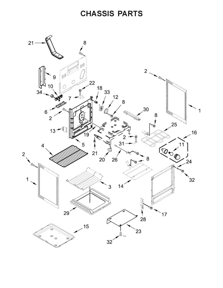 Sensor W10833885 - OEM Whirlpool - eReplacementParts.com