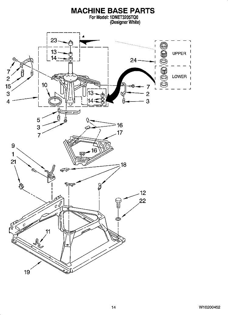 Tub Wear Pads - Package of 3 285744 - OEM Whirlpool - eReplacementParts.com