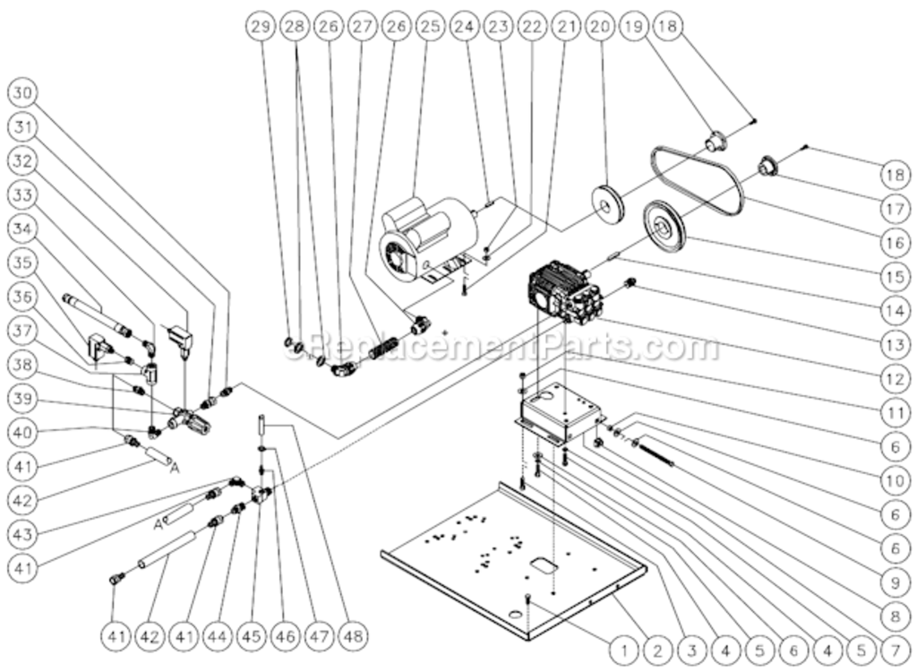 Unloader Assy 850-0252 - OEM Mi-T-M - eReplacementParts.com