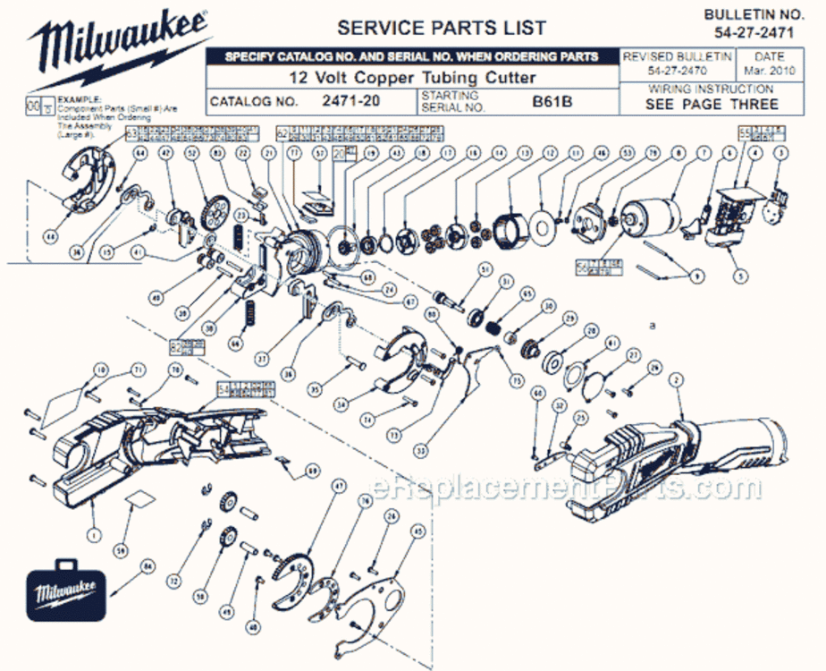 E Clip 42-70-0500 - OEM Milwaukee - eReplacementParts.com