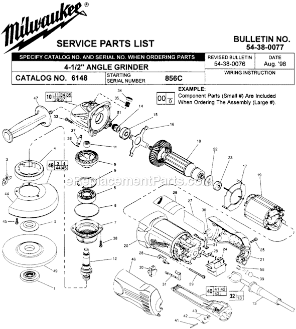Brush Terminal 23-74-1206 - OEM Milwaukee - eReplacementParts.com