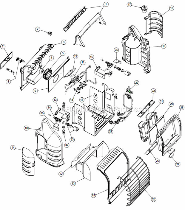 Burner Tile 73439 - OEM Mr Heater - eReplacementParts.com